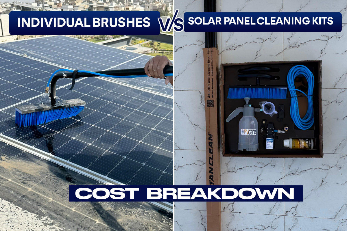 Solar Panel Cleaning Kits vs. Individual Brushes: Cost Breakdown – PVCARE
