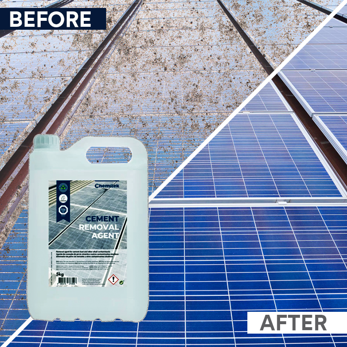 Cement Removal Agent and Solar Panels: How to Prevent Damage – PVCARE